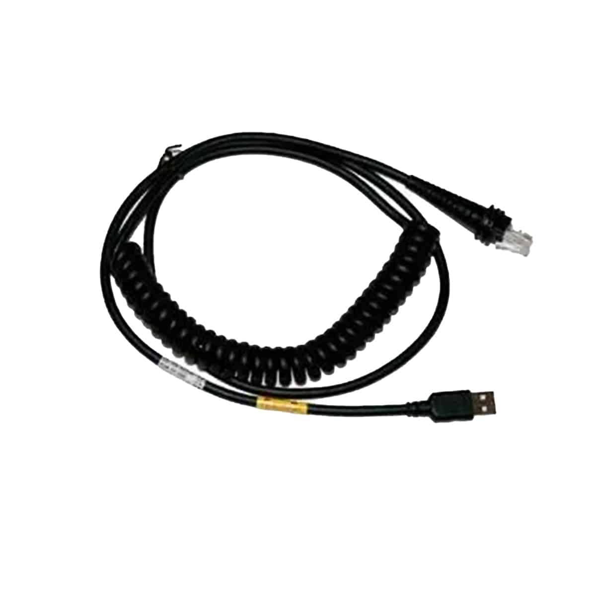 Honeywell 3 Meters USB A Coiled Black Cable | Intermax