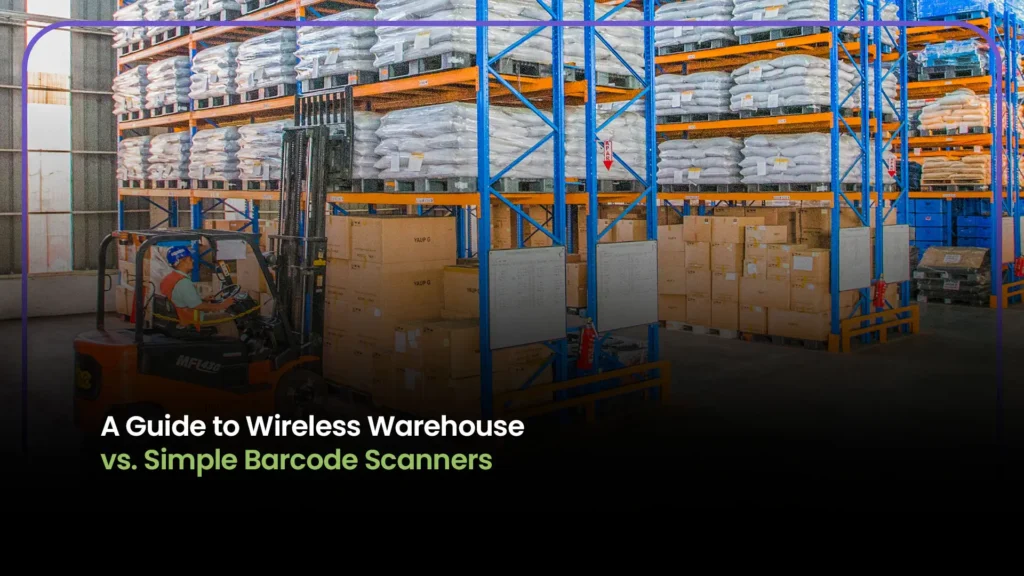 Wireless Warehouse RF Terminals vs Barcode Scanners